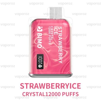 BIMO Crystal 12k Puffs Rechargeable Disposable Vapes Pen - Vaporoz